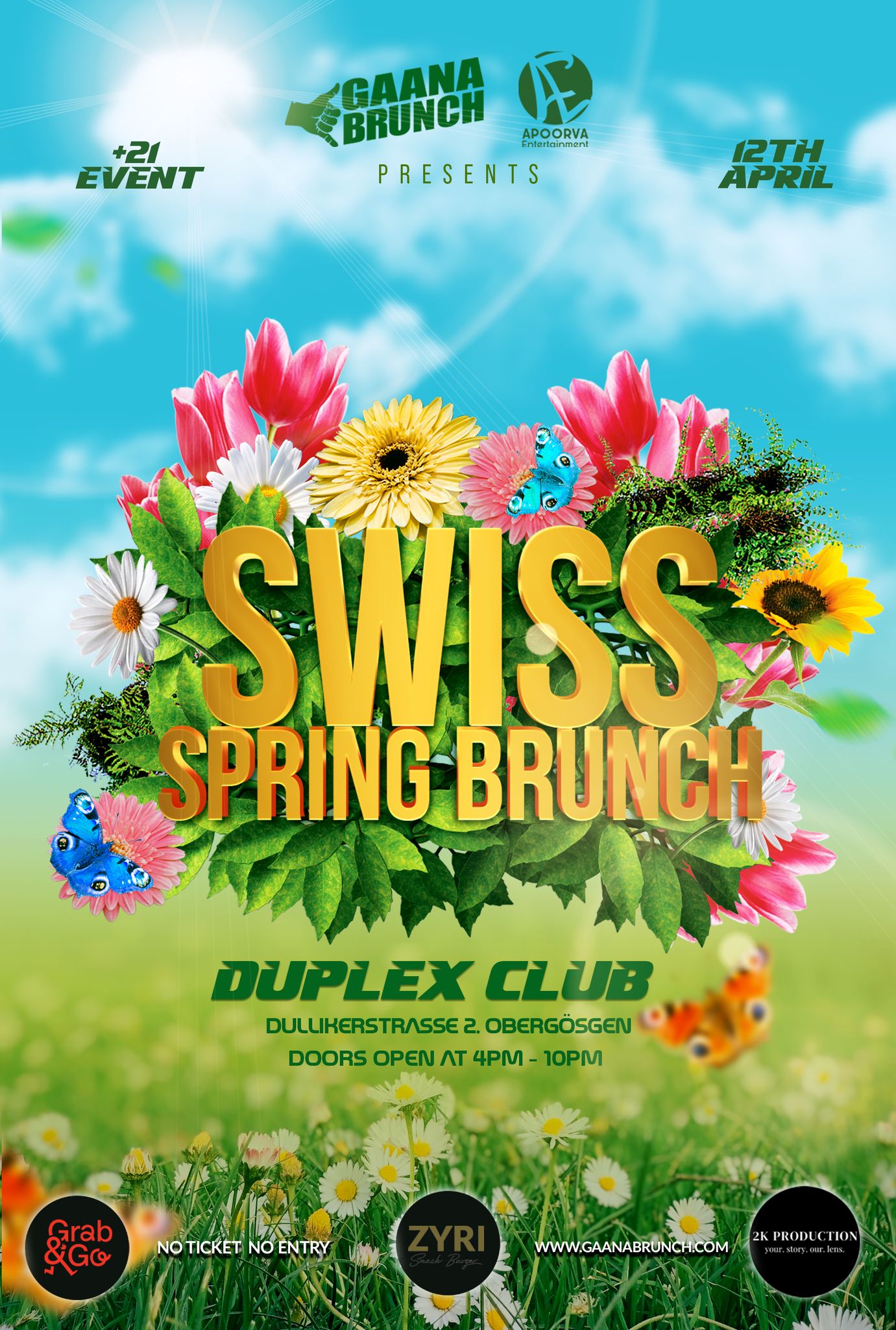 Swiss Brunch – Gaana Brunch